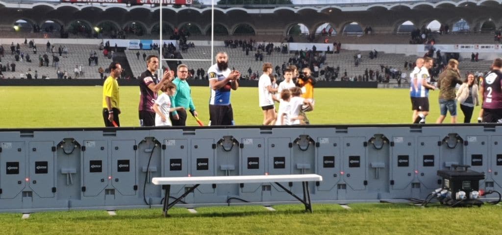 Le match des légendes à Bordeaux soutenue par Partedis